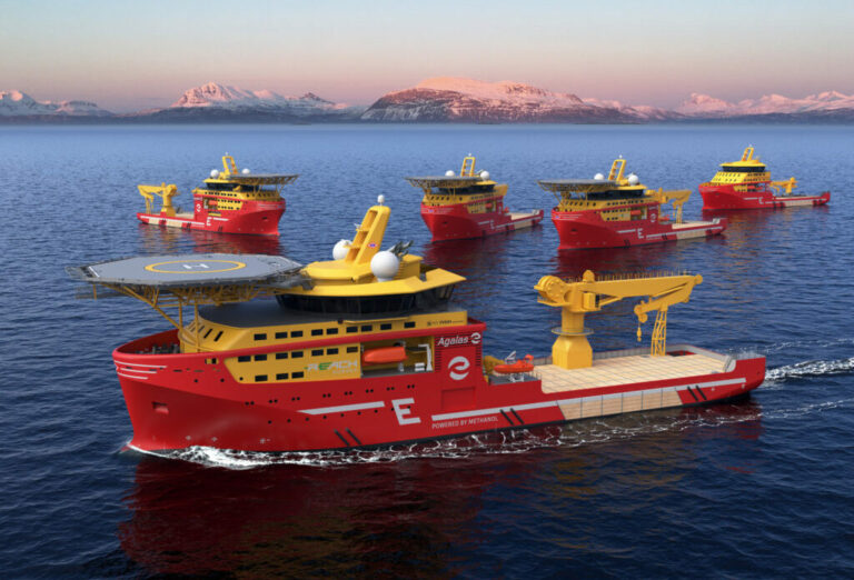 Methanol-Powered Vessel for Subsea and Offshore Wind Launched - Ocean ...