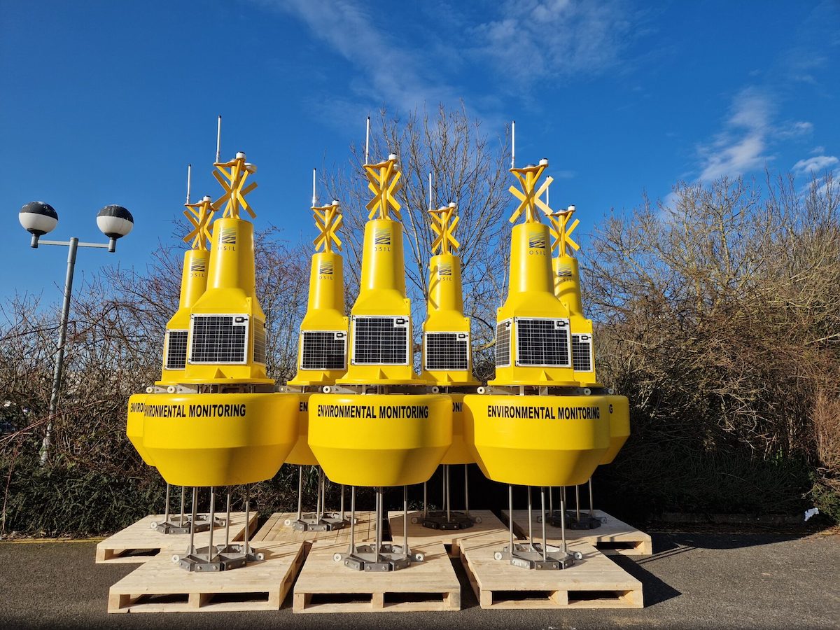Data Buoys Supplied to Observe Dredging Operations - Ocean Science ...