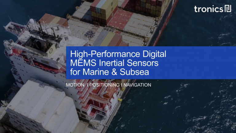 Profile Spotlight: Tronics Microsystems' High-Performance MEMS Inertial Sensors - Ocean Science ...