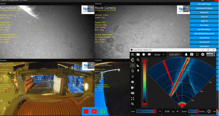 Cable Touchdown Monitoring Using Impact Subsea’s ISS360HD Imaging Sonar ...