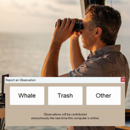 FarSounder Adds Whale & Debris Reporting to SonaSoft™ - Ocean Science ...