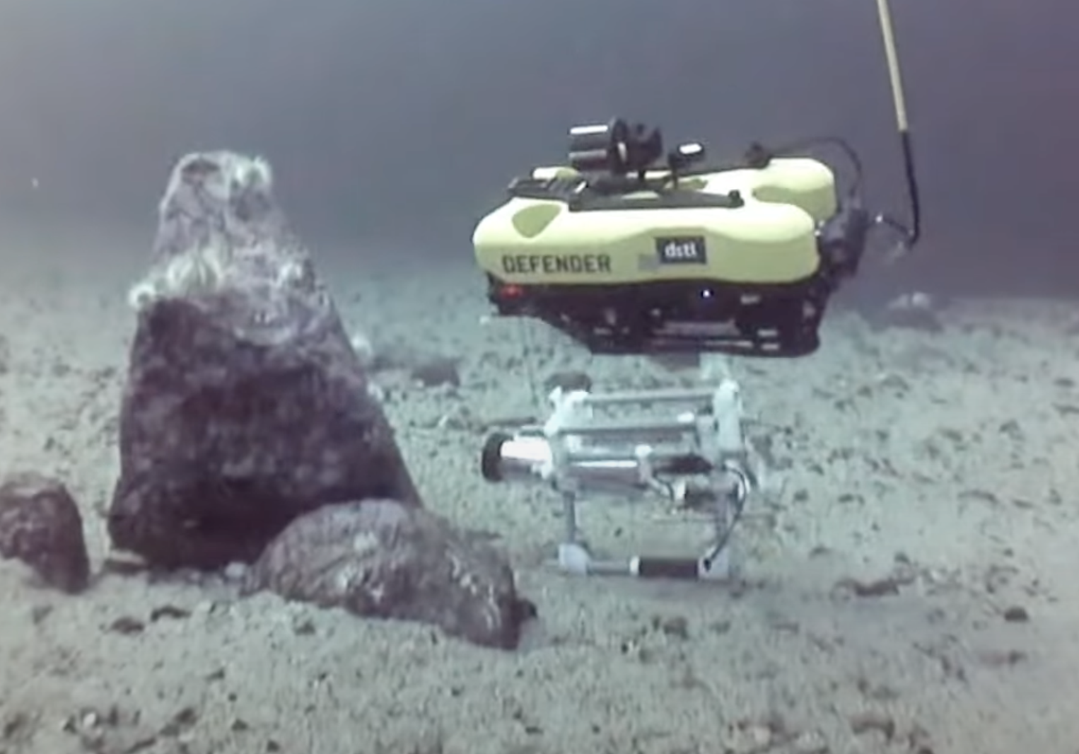 VideoRay ROV Modified for Subsea Threat Detection in Dstl-Led Royal ...