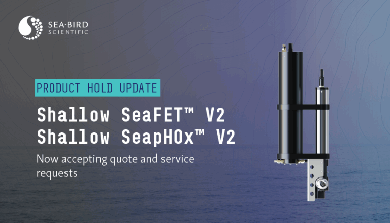 Sea-Bird Scientific Resumes Production & Service of Shallow Ocean pH ...
