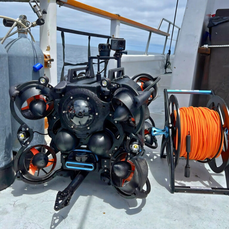 Oceanbotics Deploys SRV-8X ROV to Track & Film Black Mako Shark - Ocean ...