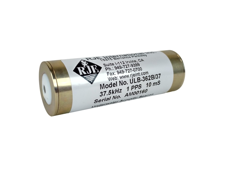 ULB-362 - Full ocean depth acoustic location beacon with 90-day battery ...