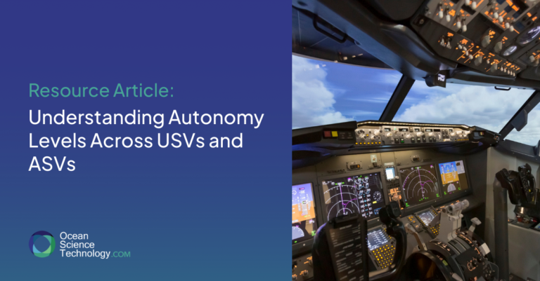 Unmanned Surface Vessel Autonomy Levels Explained